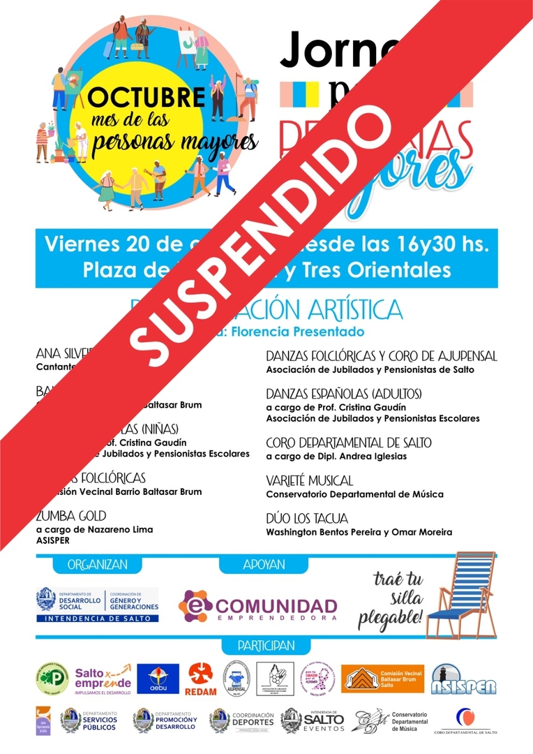 Se posterga para el viernes 27 de octubre la celebración del Mes Del ...